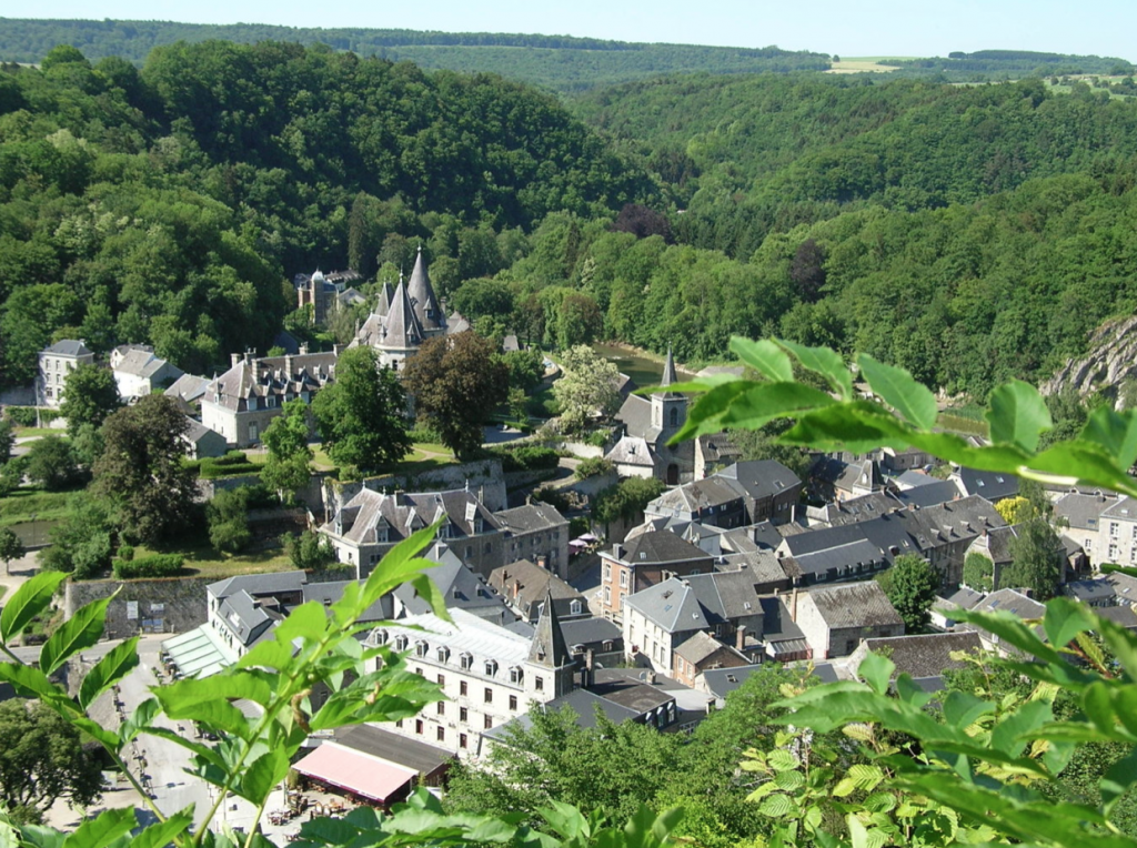 Durbuy Luchtfoto - chaletdepaepedurbuy